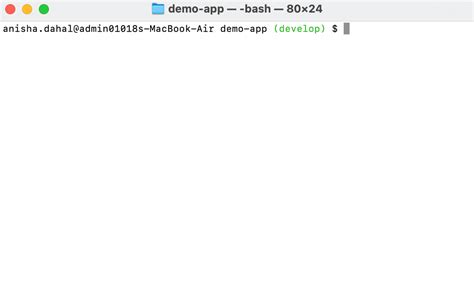 Show The Current Git Branch Name In Your Terminal Macos By Anisha