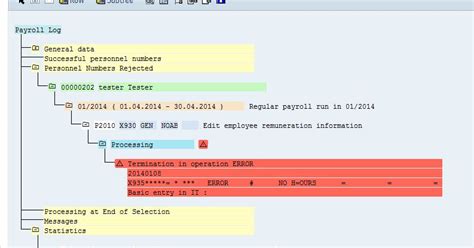 Solved Termination In Operation Error X SAP Community