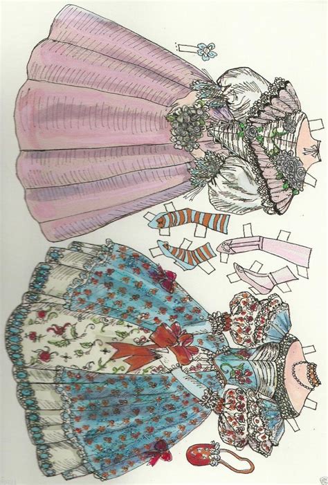 Dominique By Julia Rathbun Beautiful Paper Doll 2001 1792941530
