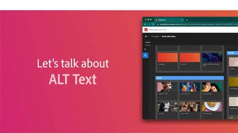 Add Image Alt Text With Aem Document Authoring Adobe Experience Manager
