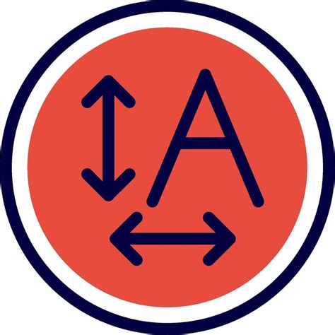 Text Resizing Line Red Filled 50087072 Vector Art At Vecteezy