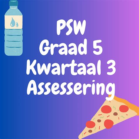 PSW Graad Formele Assessering Kwartaal Cs Summaries