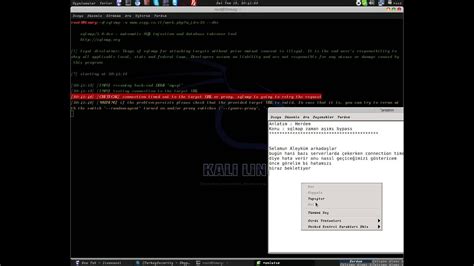 kali linux sqlmap time out bypass youtube