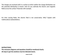 Answered The Charges Are Enclosed With In A Bartleby