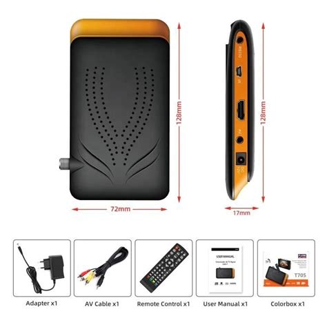 Dvb S2 Satellite Tv Receiver 1080p Full Hd Mini Box