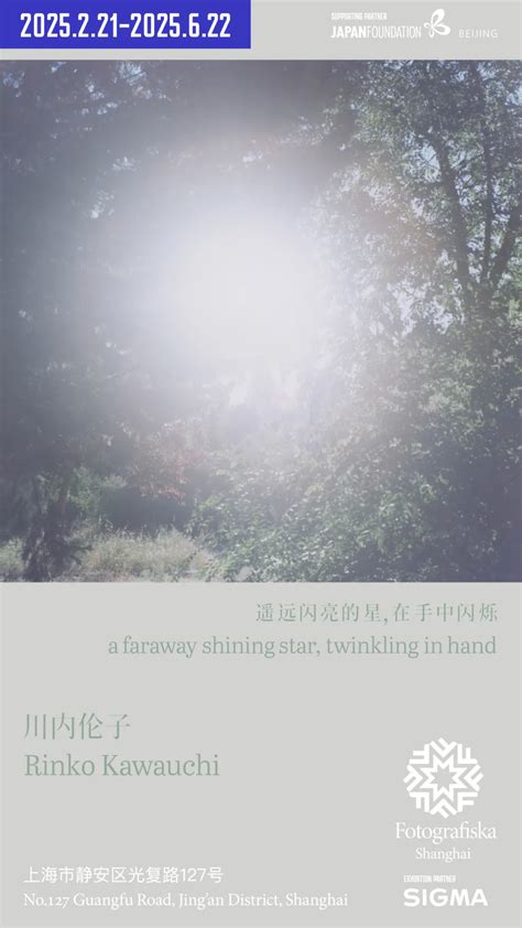 川内伦子《遥远闪亮的星，在手中闪烁》 每日环球展览 Imuseum