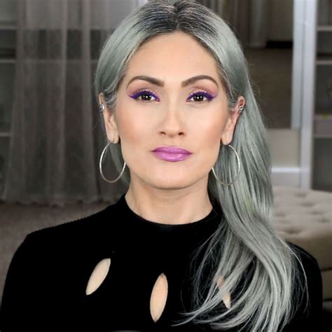 Makeup For Grey Hair And Brown Eyes