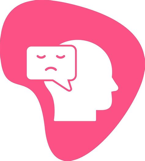 Negative Thinking Vector Icon 39547724 Vector Art At Vecteezy