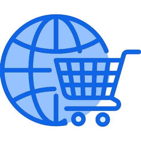 Ecommerce Generic Blue Icon