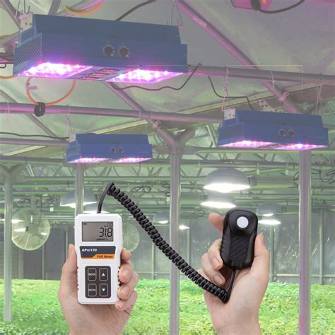 Hydroponics Par Radiation Measurement Smart Illuminance Detector Light Meter Par Meter And