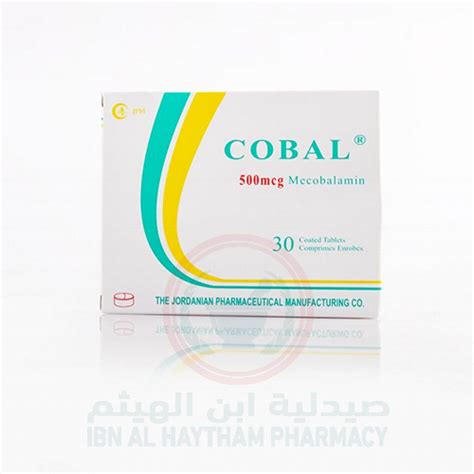 Ibn Al Haytham Pharmacy Cobal 500mcg Tablets 30s