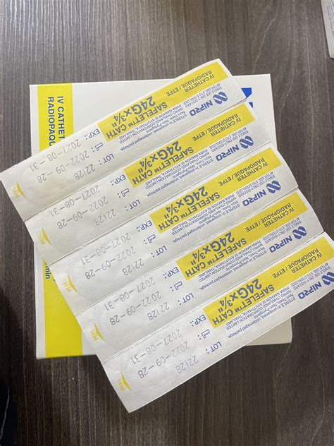 แบ่งขาย 5 ชิ้น Iv Cath Nipro 24g Plathong Shop168 Thaipick