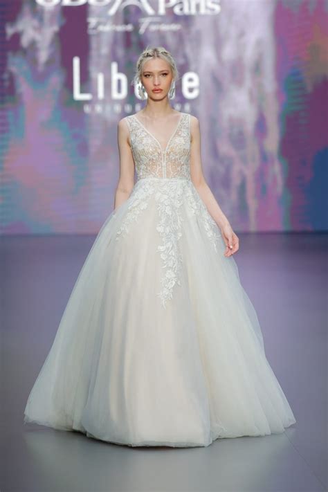 【barcelona Bridal Fashion Week2024】global Bridal Houseドレスショー｜modeca Gbs Herve Paris Libelle