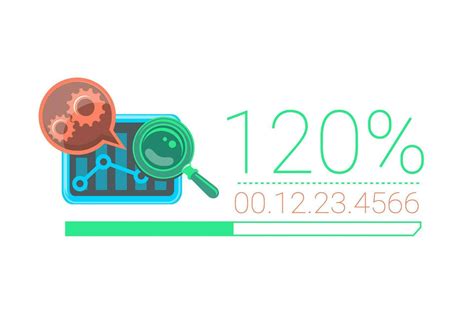 Infographic Business Progress Percent Chart 32498164 Vector Art At