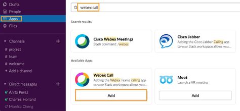 Cisco Calling And Meeting Integration With Microsoft Teams And Slack V1