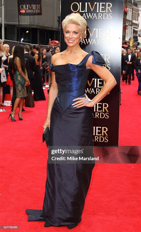 Hannah Waddingham Attends The Laurence Olivier Awards At The Royal