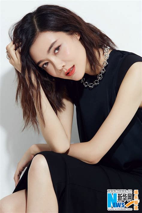 China Entertainment News Che Xiao Poses For Photo Shoot