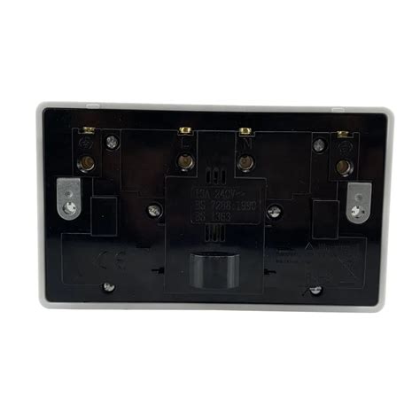 Rcd0230spw Twin Rcd Plastic Socket Switched Raised Floor Boxes Buy Wall Switch Socket Raised