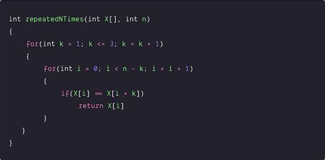 n repeated element in 2n size array