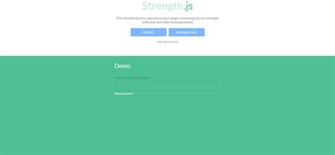 Best JQuery Password Strength Meter Plugins Learning JQuery