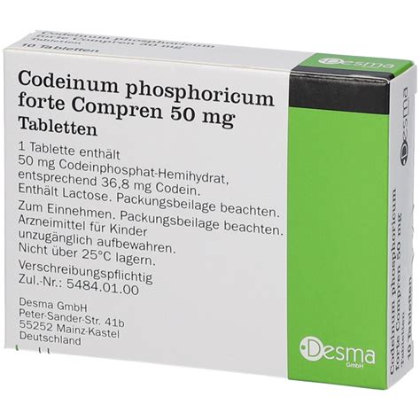 Codeine 50mg 10 Pills Premiersupplier24