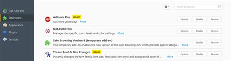 I Want To Uninstall Adblock Plus Then Add Disconnect Add On Then Re Install Addblock Plus