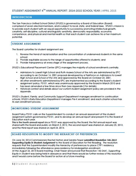 Analysis Of Student Assignment Data California Education Partners