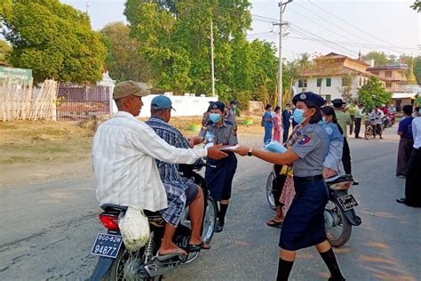 ကံမမြို့တွင် ကိုဗစ် ၁၉ ရောဂါကာကွယ်ရေး Mask Campaign ပြုလုပ