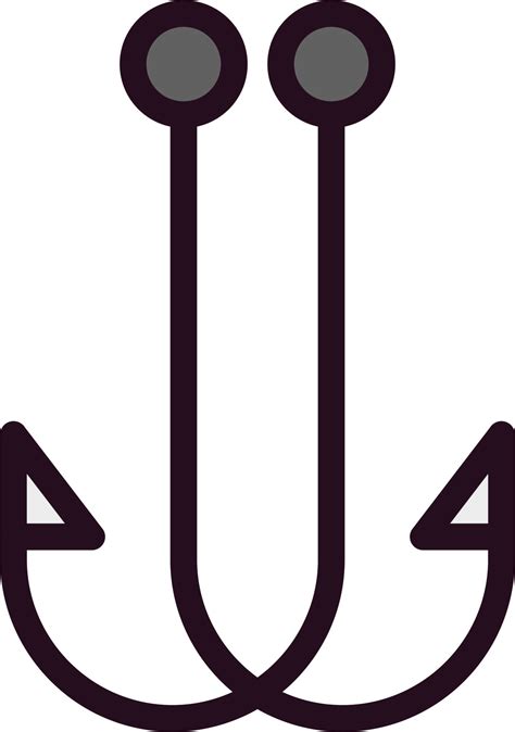 Hook Vector Icon 19618276 Vector Art At Vecteezy
