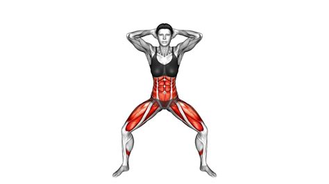 Half Squat Side Reach Female Exercise Guide And Tips