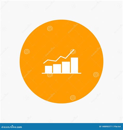Growth Chart Flowchart Graph Increase Progress Stock Vector Illustration Of Target