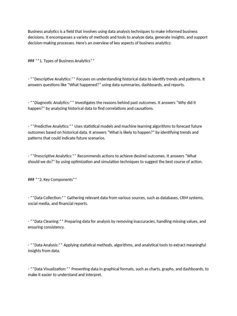 business analytics pdf analytics data analysis