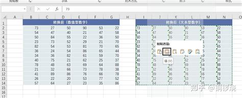 Excel基础操作之【文本型数字与数值型数字之间的转换】 知乎