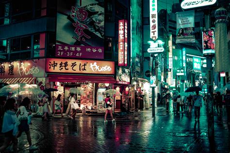 Tokyo 4k Night Wallpapers Wallpaper Cave