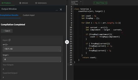 Count Pairs In Array With Target Sum Using Hashmap Indhu Jeyaraman