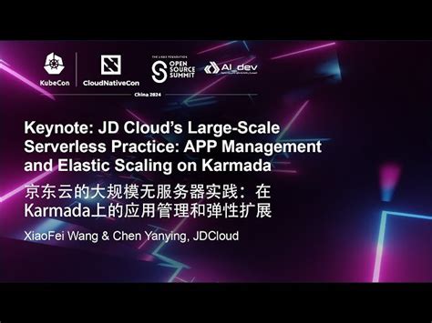 Free Video Jd Clouds Large Scale Serverless Practice Application Management And Elastic