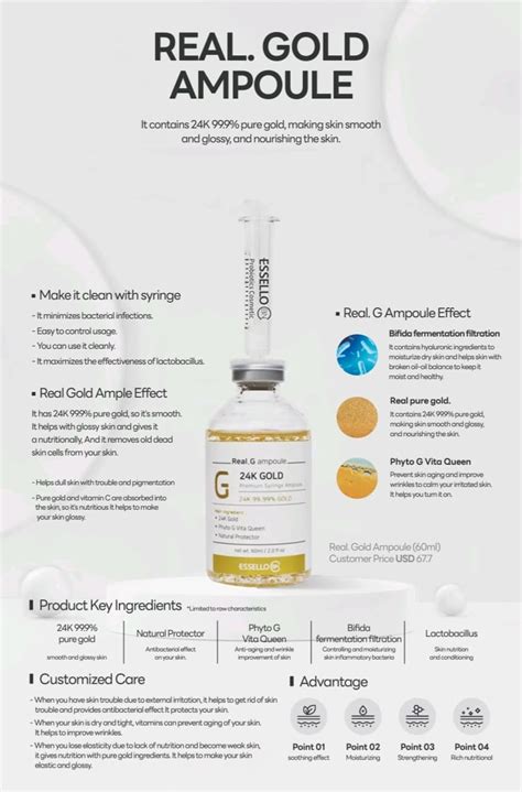 Kinds Of Real Ampoules Tradekorea
