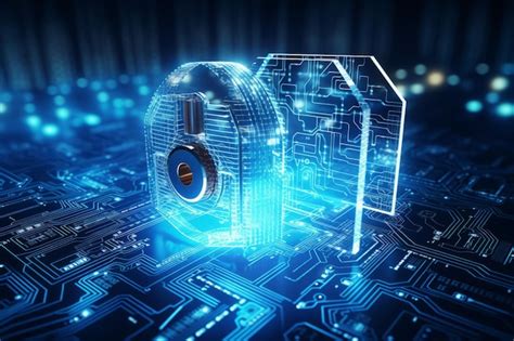 Premium Photo Secureshield Advanced Cyber Security Encryption Technology Safeguarding Data Privacy