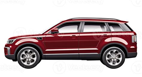 Ai Generated Car Png Red Car Png Suv Car Png Sport Utility Vehicle Png