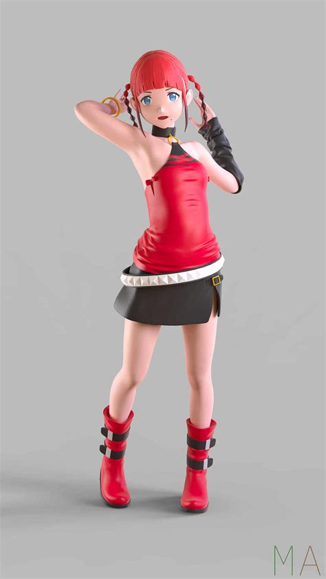 SSSS DYNAZENON Asukagawa Chise ZBrushCentral