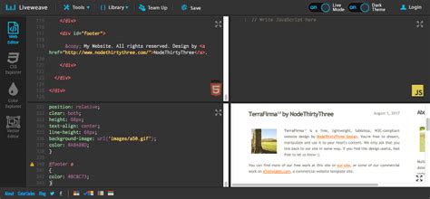 6 бесплатных онлайн редакторов html для тестирования кода