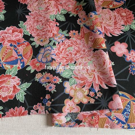 Japanese Cotton Fabric Half Yard45cm By 43 Wide Traditional
