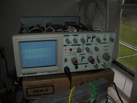 Oscilloscope Crt Problem Badcaps