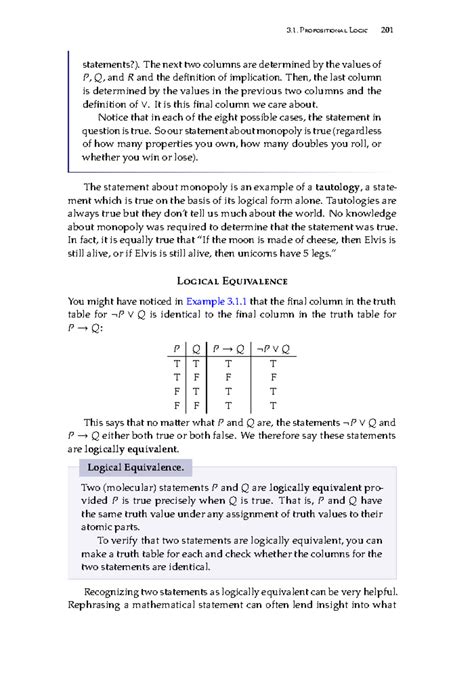 Discrete Mathematics 73 Propositional Logic 201 Statements The