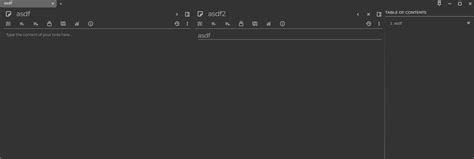 Bug Report Table Of Contents Toc Is Uncloseable In Split Note View · Issue 4093 · Zadam