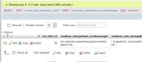 Database Sql Where Like Query Doesnt Return Correct Records Stack