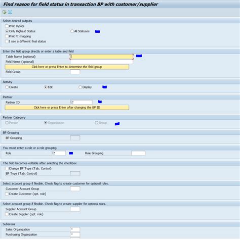 Tips And Tricks On Field Modifications In Transact Sap Community