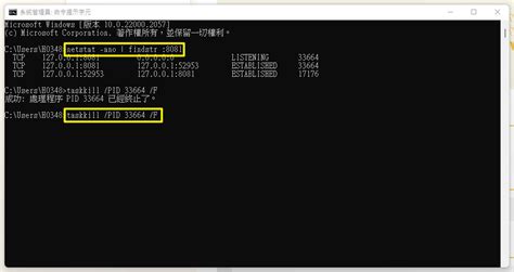 Find Remove 占用的埠號 PORT Mawchu s blog