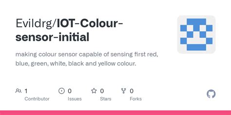 GitHub Evildrg IOT Colour Sensor Initial Making Colour Sensor Capable Of Sensing First Red