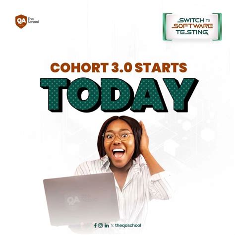 The Qa School On Linkedin The Day Is Finally Here Cohort 3 Starts